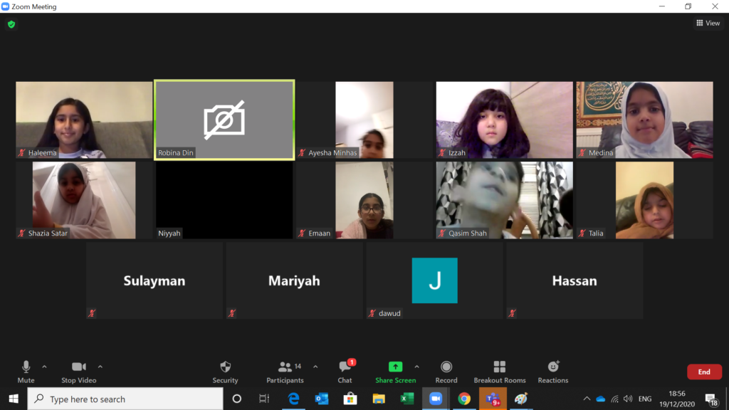 Online drumming session with Ladies and Children | Mystic Beats